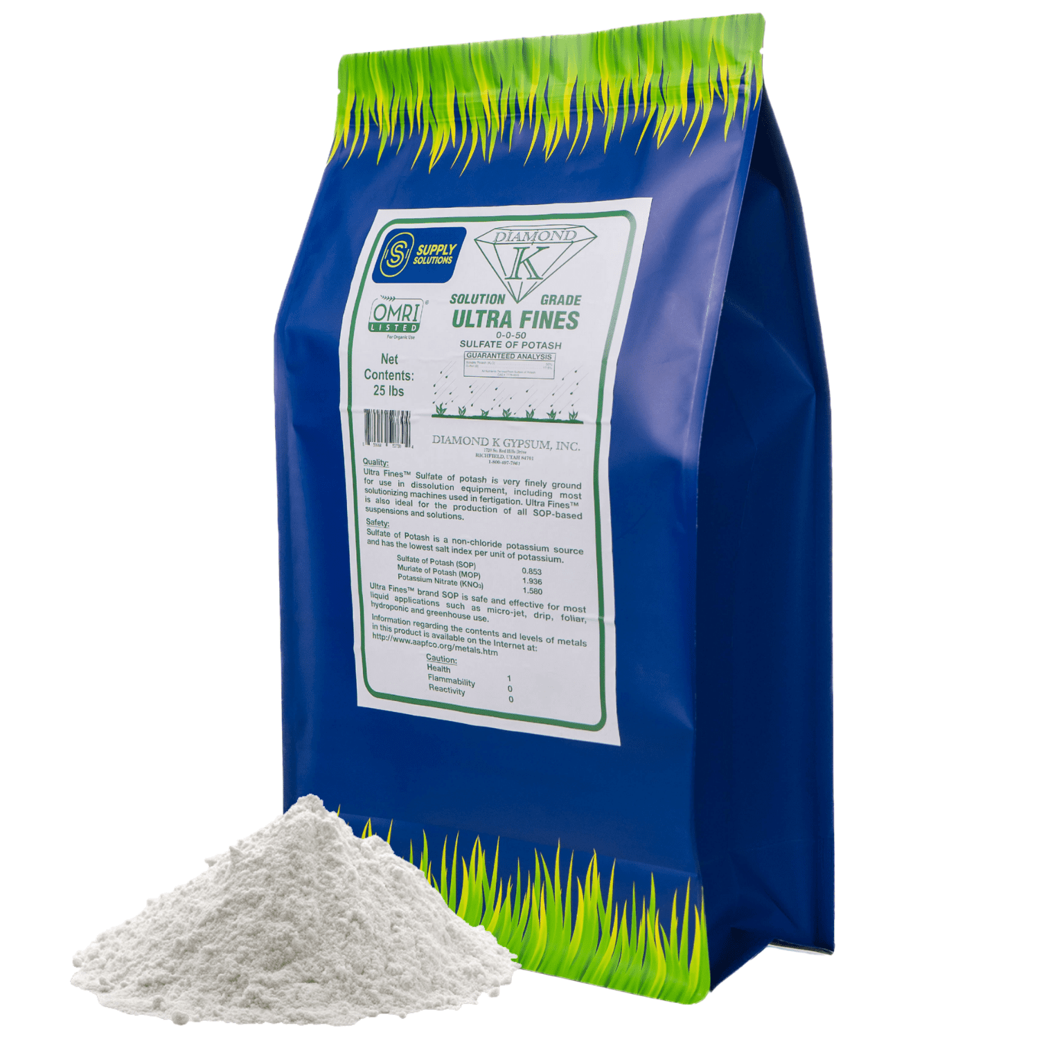 Supply Solutions Sulfate of Potash 0-0-50 Plant Food Organic Lawn ...