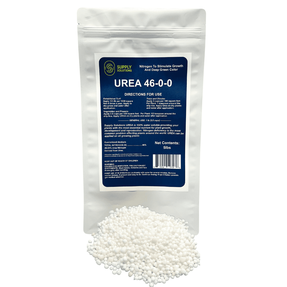 Supply Solutions Urea Nitrogen Fertilizer Organic Indooroutdoor Plant Food 5 Pounds