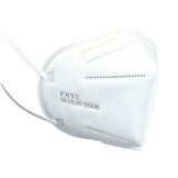 SupplyAID KN95 Protective Face Mask, Gb2626 Standard, 5-Pack - White ...