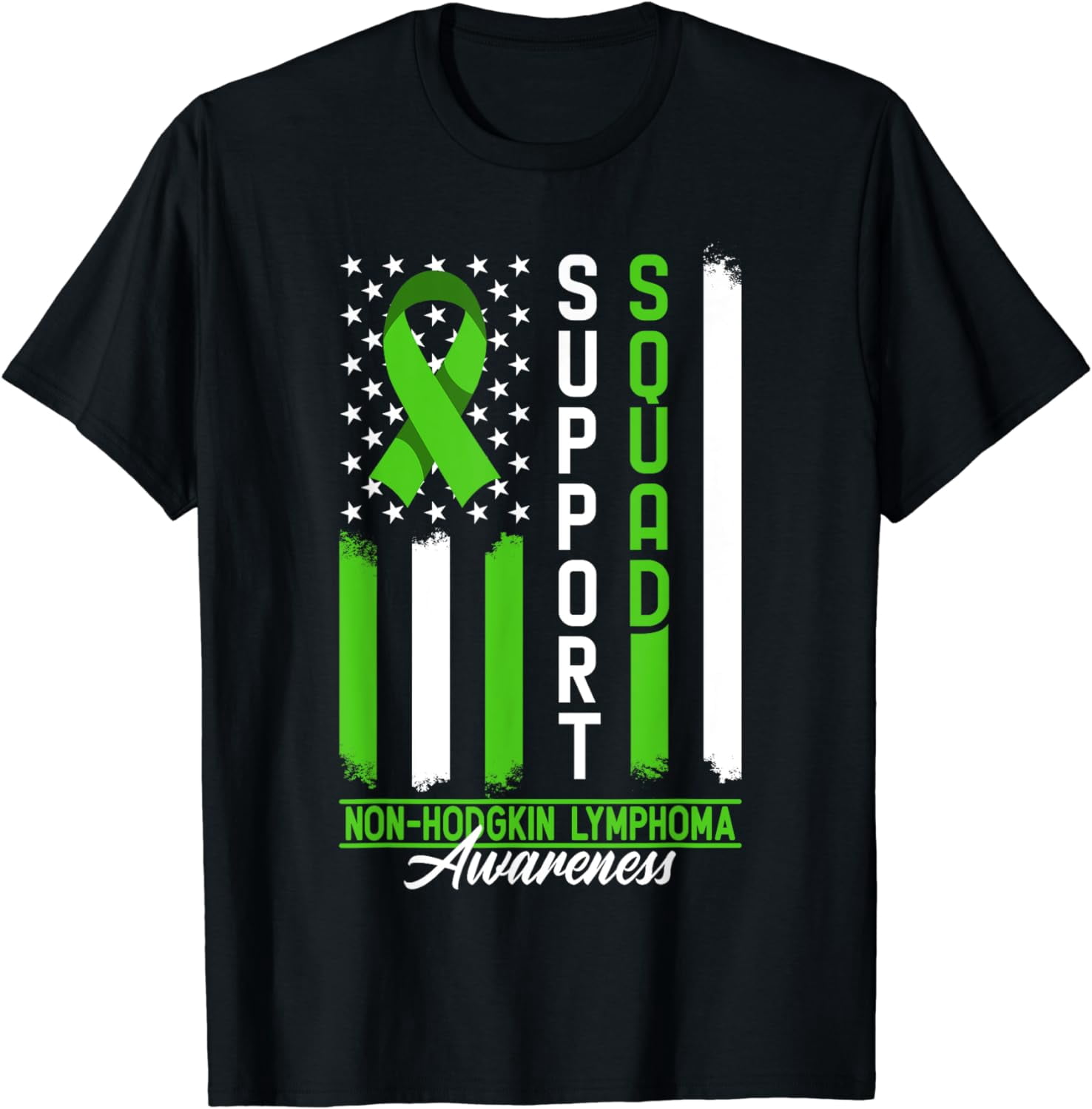 Support Awareness Squad I Non-Hodgkin Lymphoma T-Shirt - Walmart.com