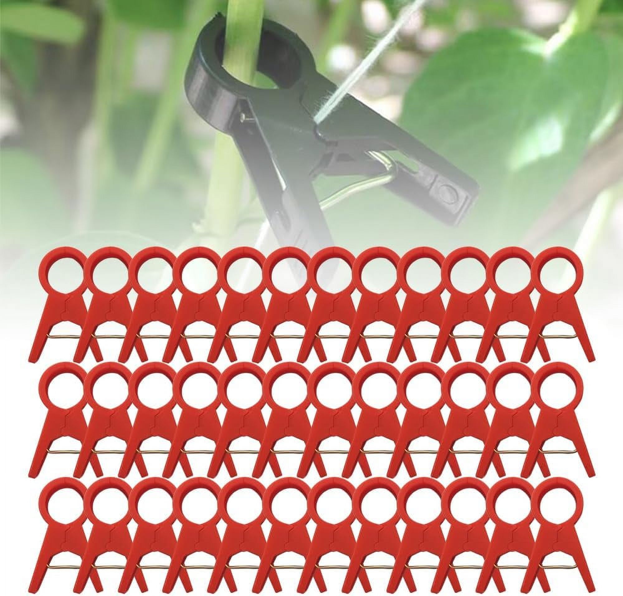 Support Clips Reusable Garden Clips, Secured Plastic Clips for Climbing ...
