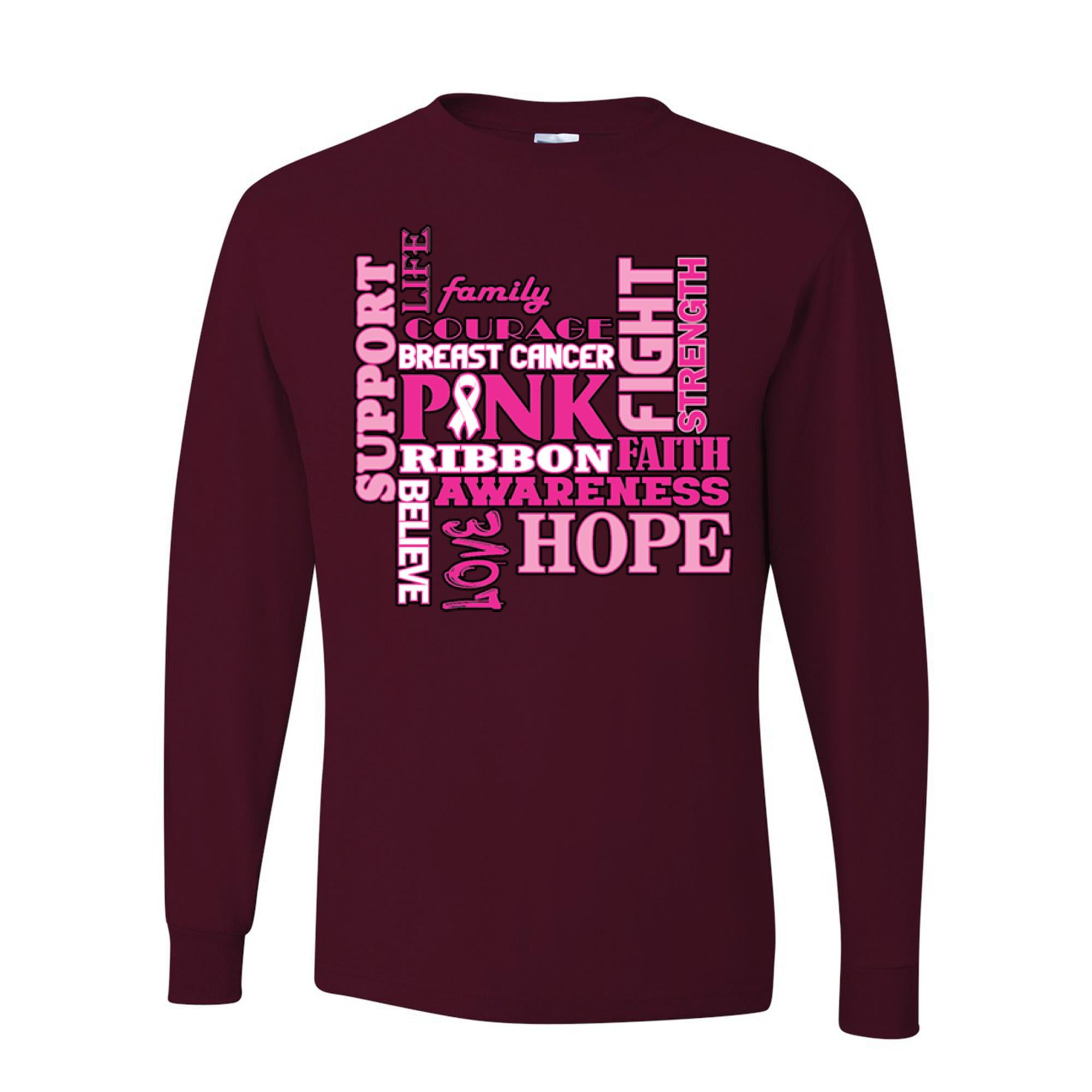 Support Faith Fight Hope Life Family Courage Strenth Believe Breast ...