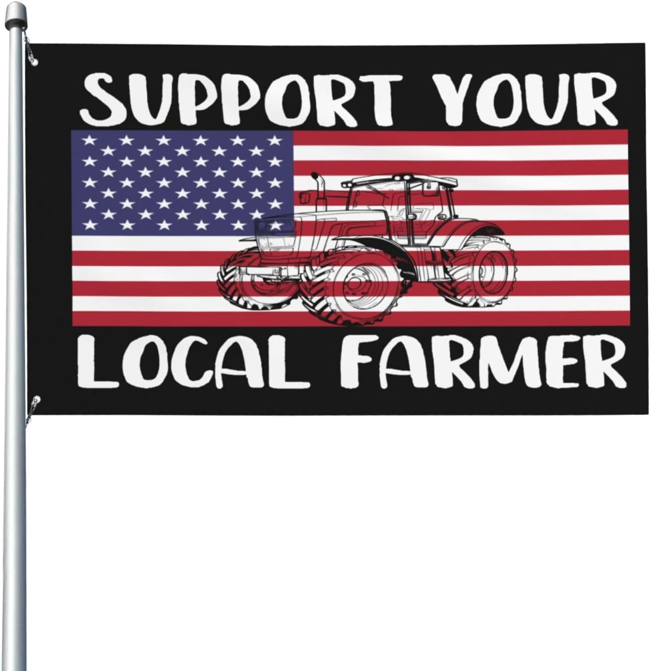 Support Farmers Flag No Farmers No Food Flag No Farms No Life Future ...