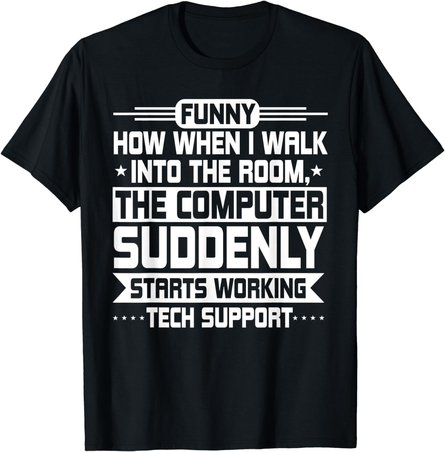 Support Help Desk Information Technology Call Center T-Shirt - Walmart.com