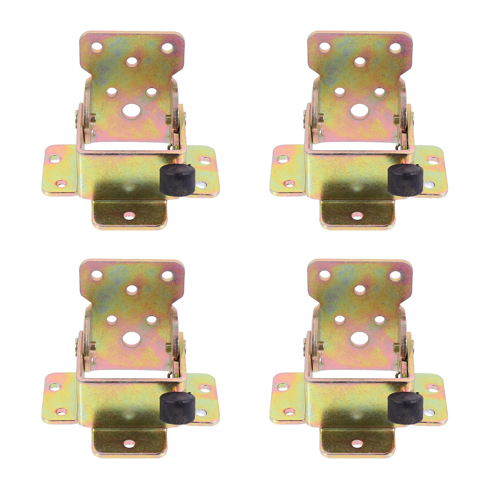 Support Hinges,4Pcs Chair Legs Folding Hinge Iron Brackets Hinge ...