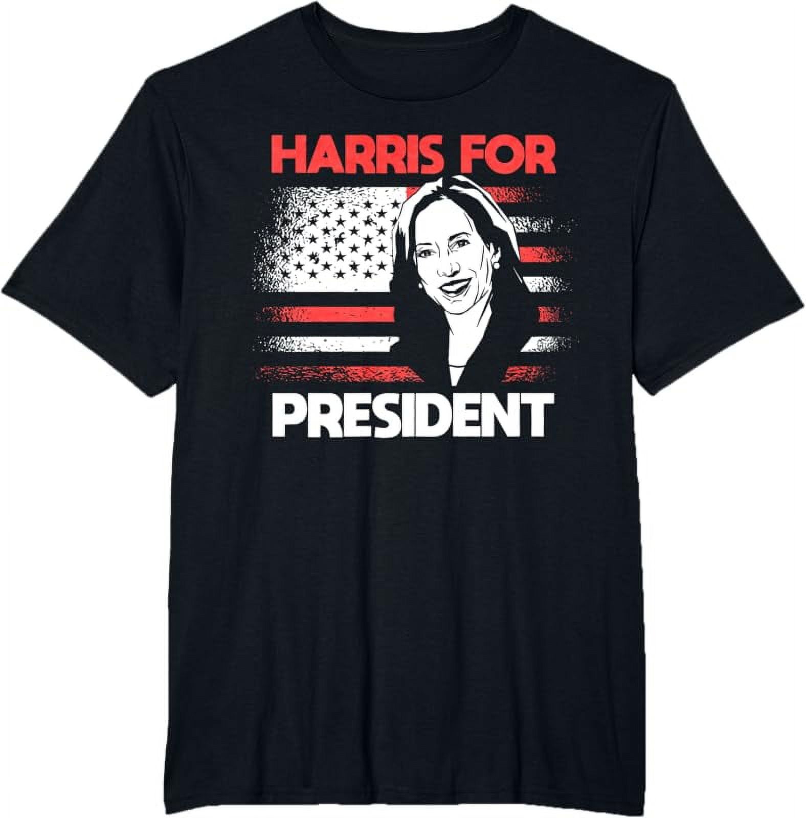 Support Kamala Harris Presidential Election patriotic T-Shirt Ethyie ...
