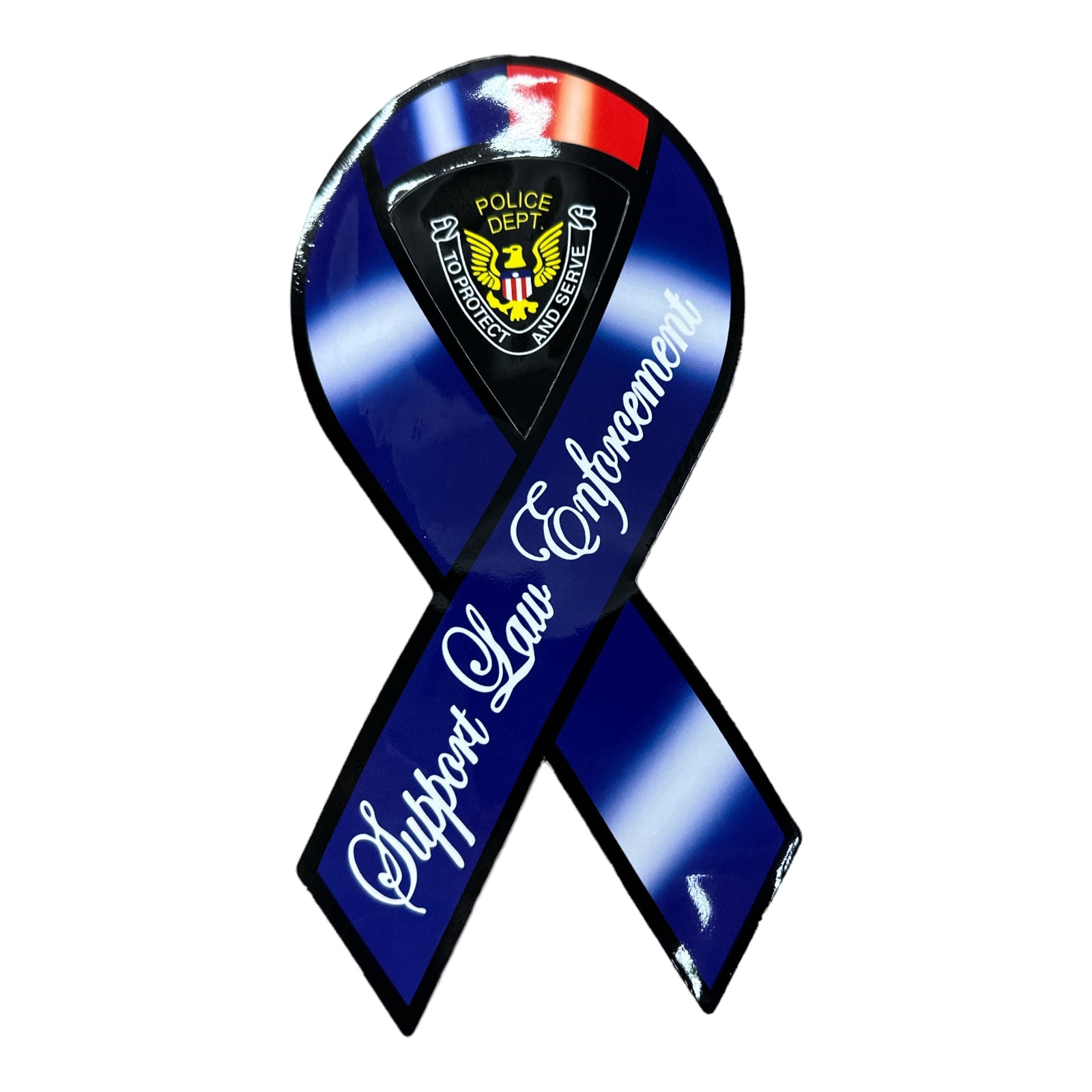 Support Law Enforcement Magnet (8" x 4") - Walmart.com