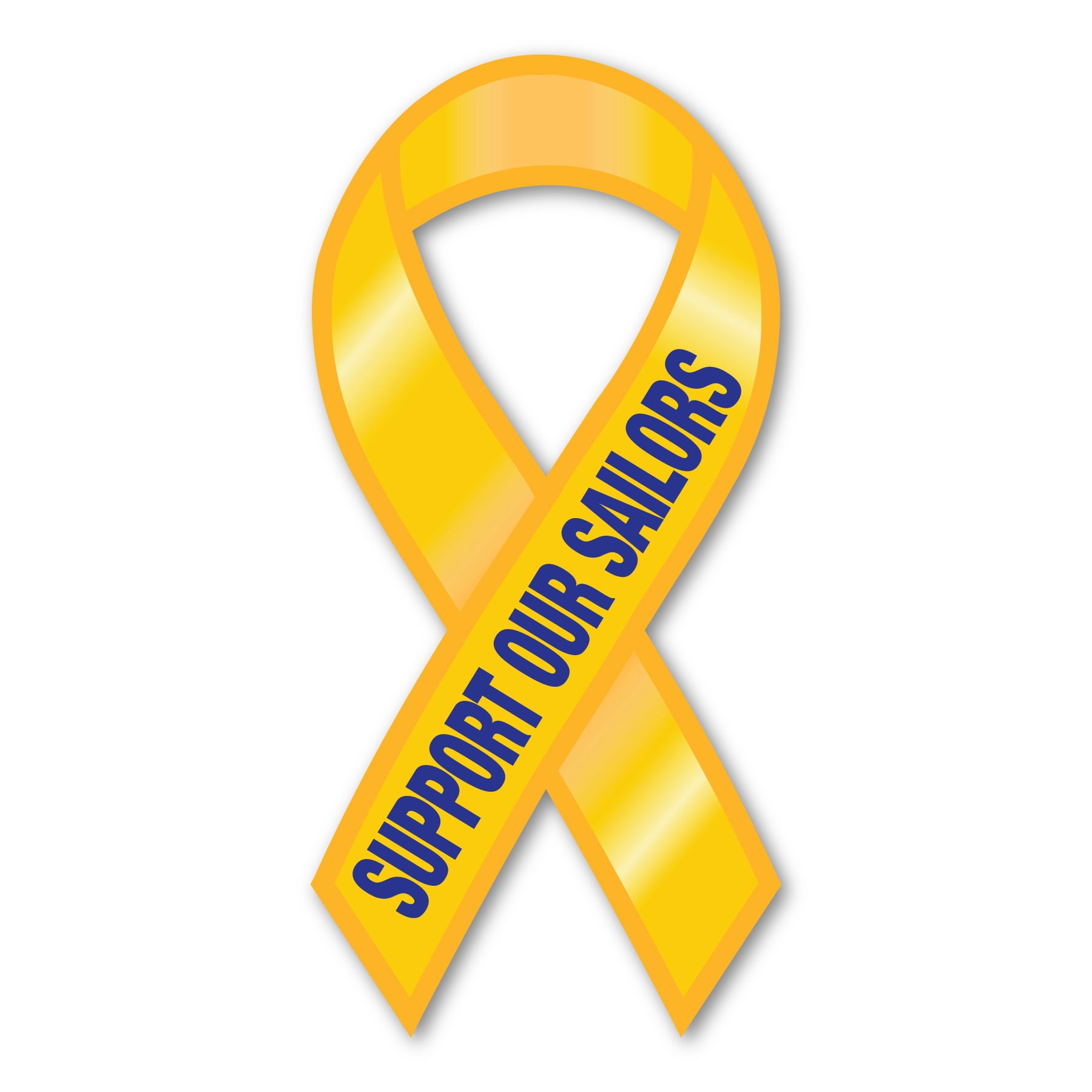 Support Our Sailors Ribbon Magnet - Walmart.com