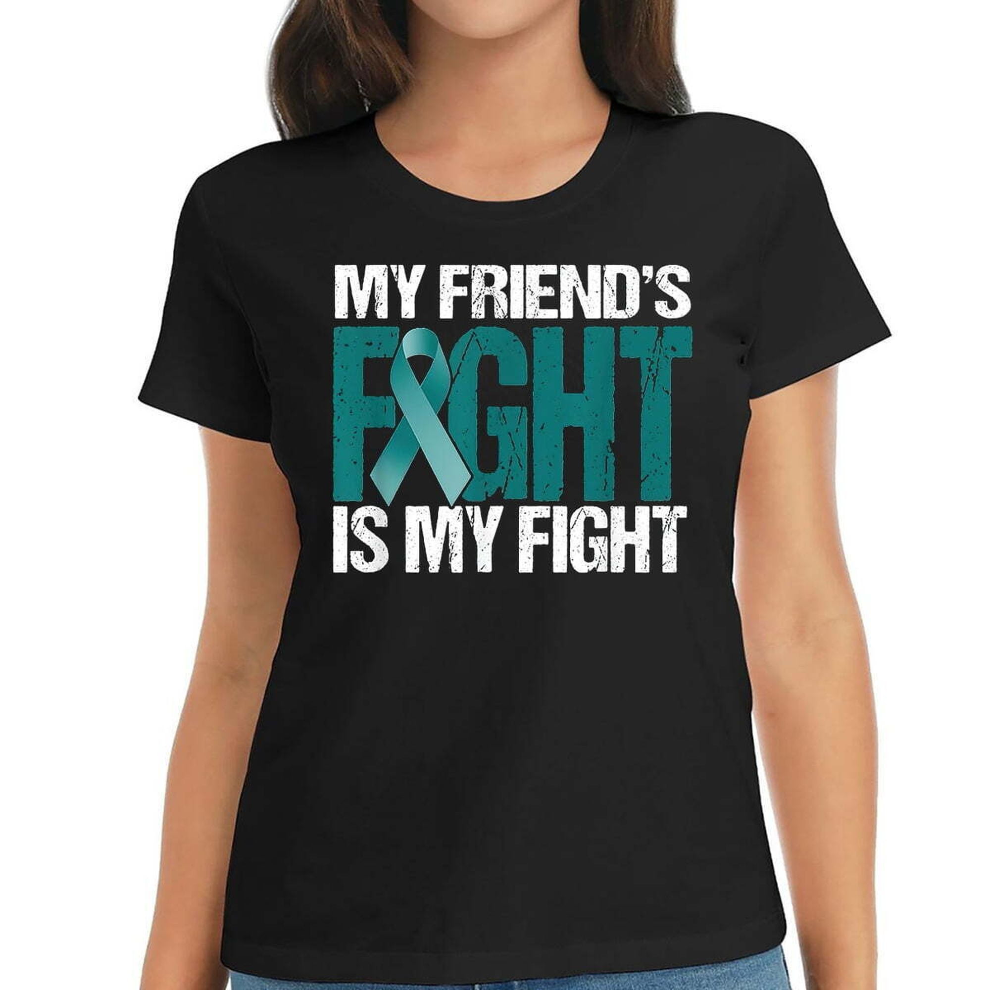 Support Ovarian Cancer Fighters with this Empowering Women's Tee ... Support Ovarian Cancer Fighters with this Empowering Women's Tee ...