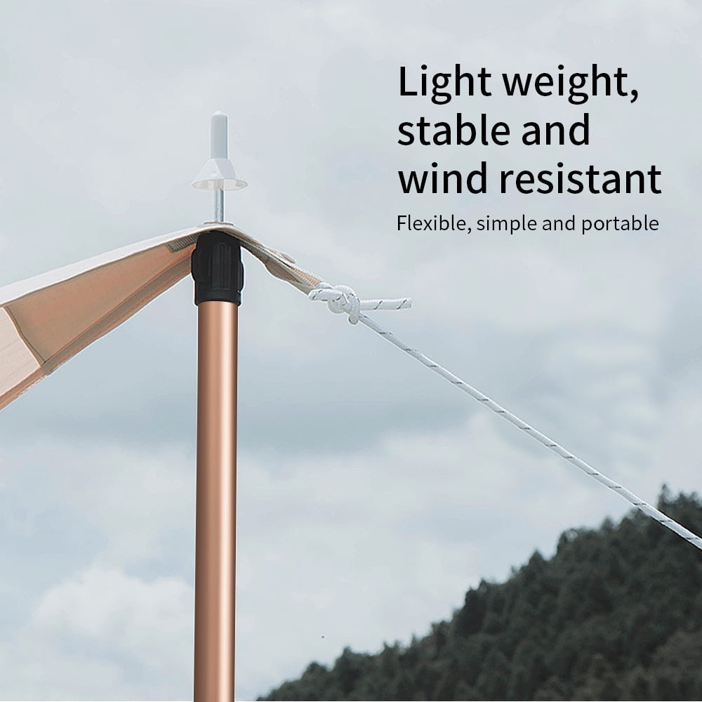 Support Pole,Shelter/hammock Rain Of Tarp Poles/tent Poles/tent 2 Type ...