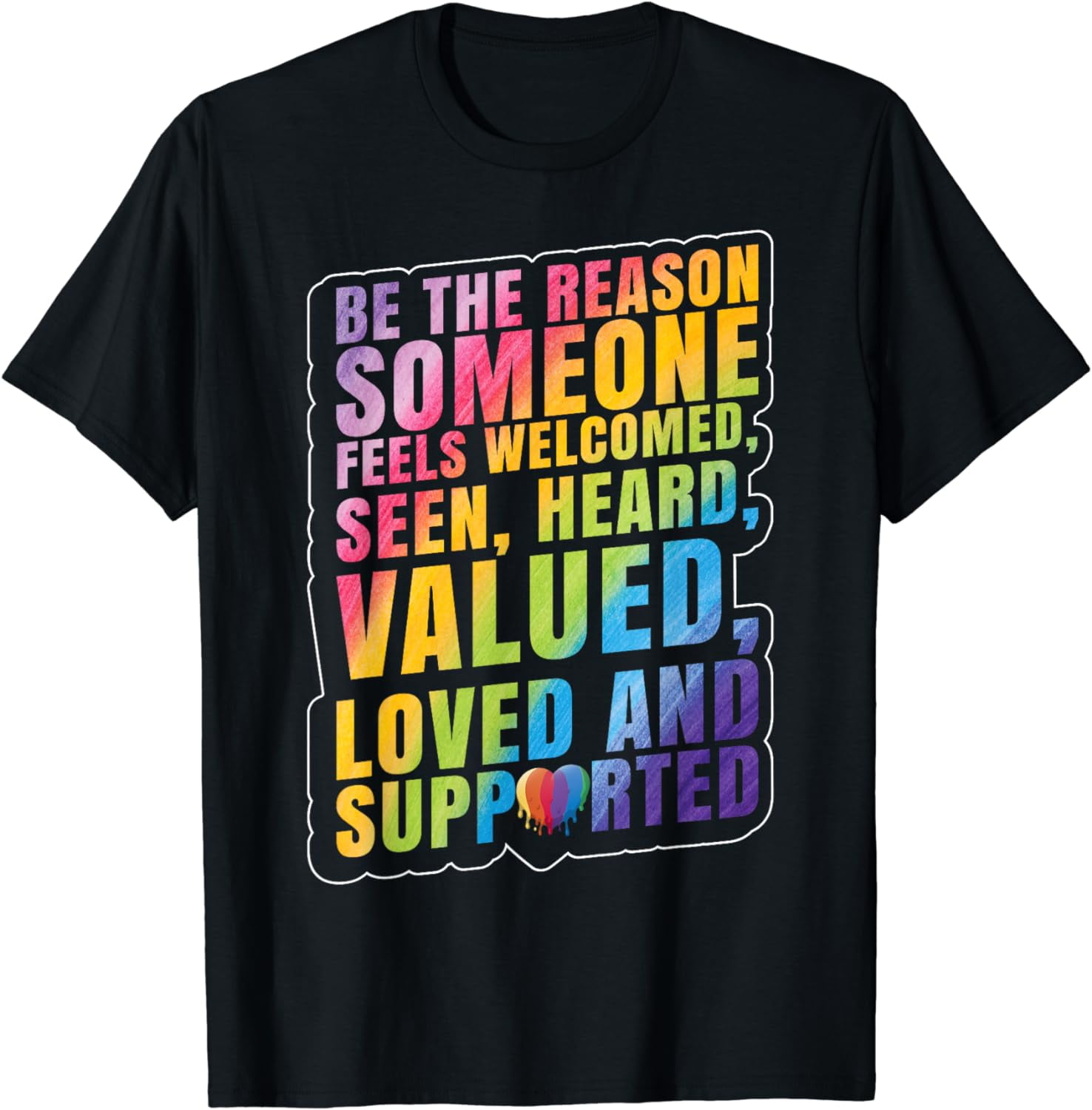 Support Pride Month T-Shirt - Walmart.com