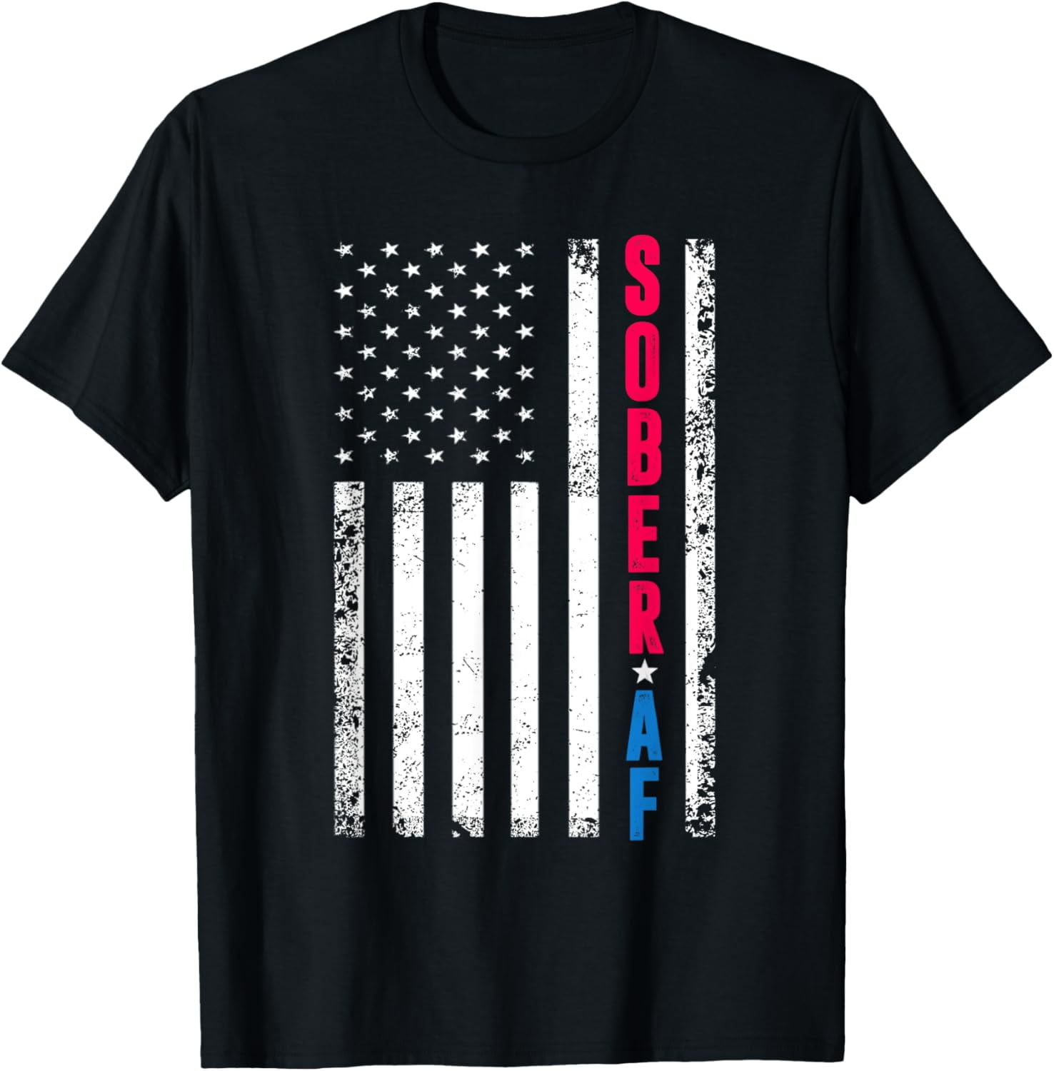 Support Sobriety Cause, Recovery Sober T-Shirt - Walmart.com