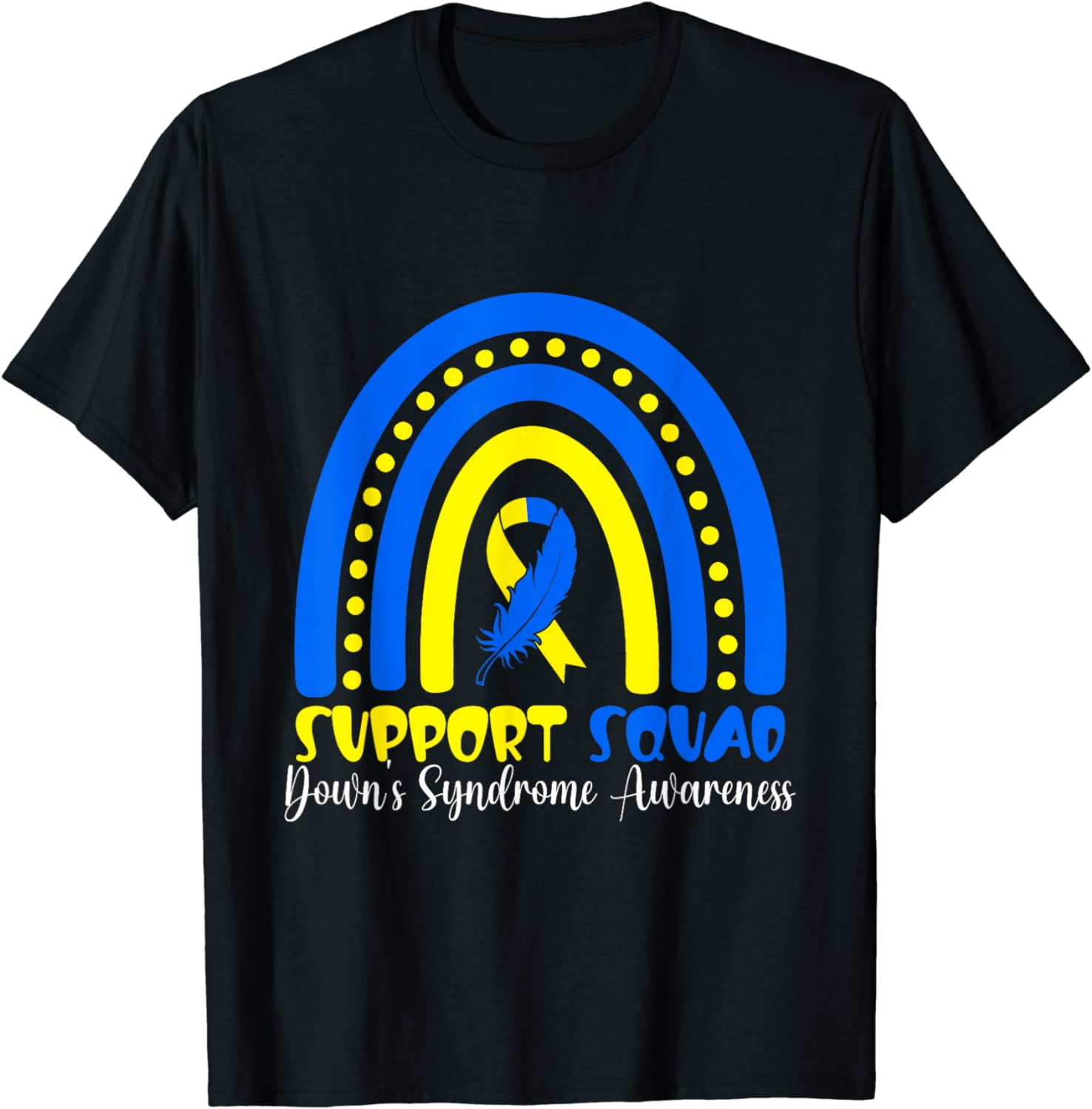 Support Squad T21 World Down's Syndrome Awareness Day T-Shirt - Walmart.com