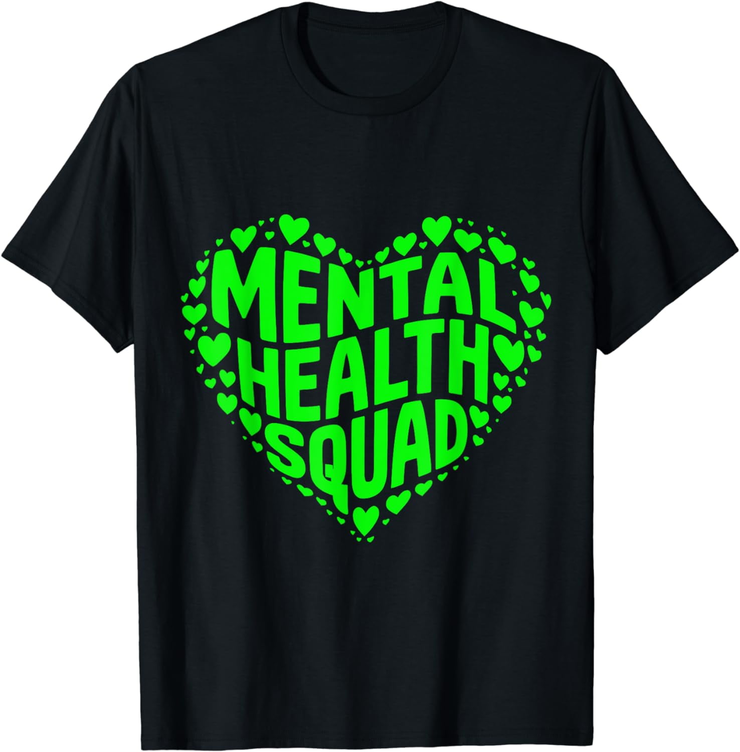 Support Squad heart, Mental Health Awareness T-Shirt - Walmart.com