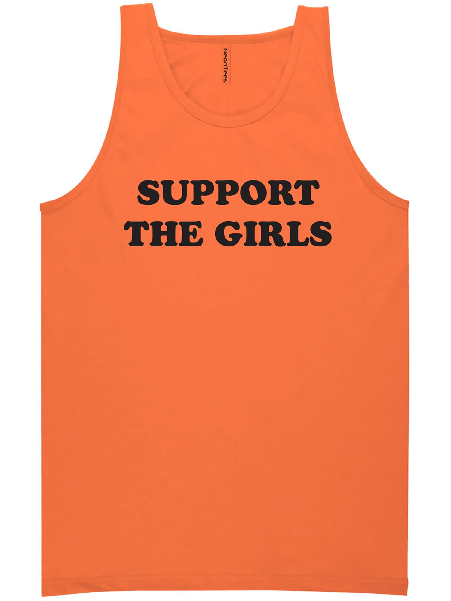 Support The Girls Neon Tank Top - Walmart.com