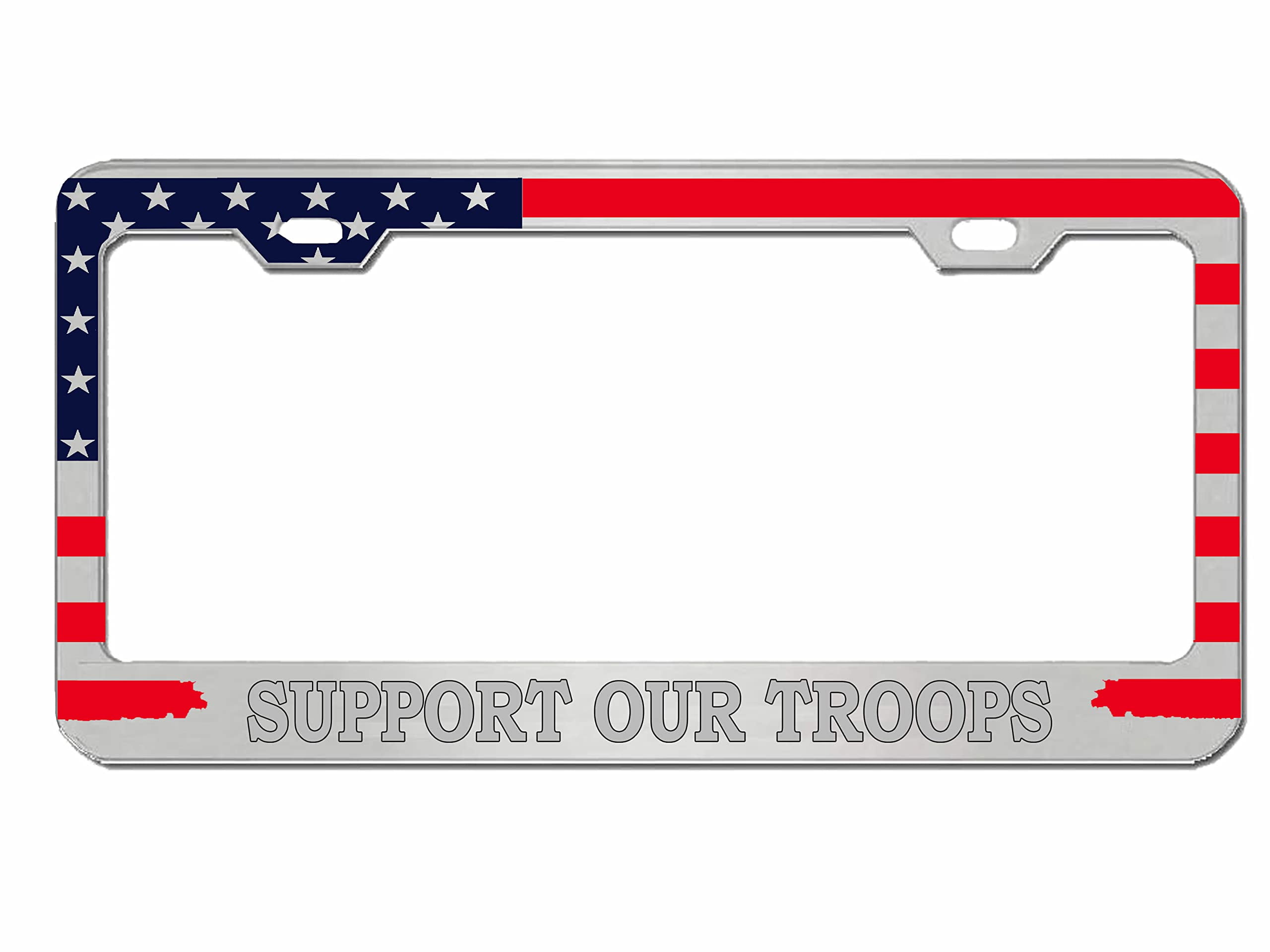 Support Our Troops - USA America Pride Flag/American Flag Design Heavy ...