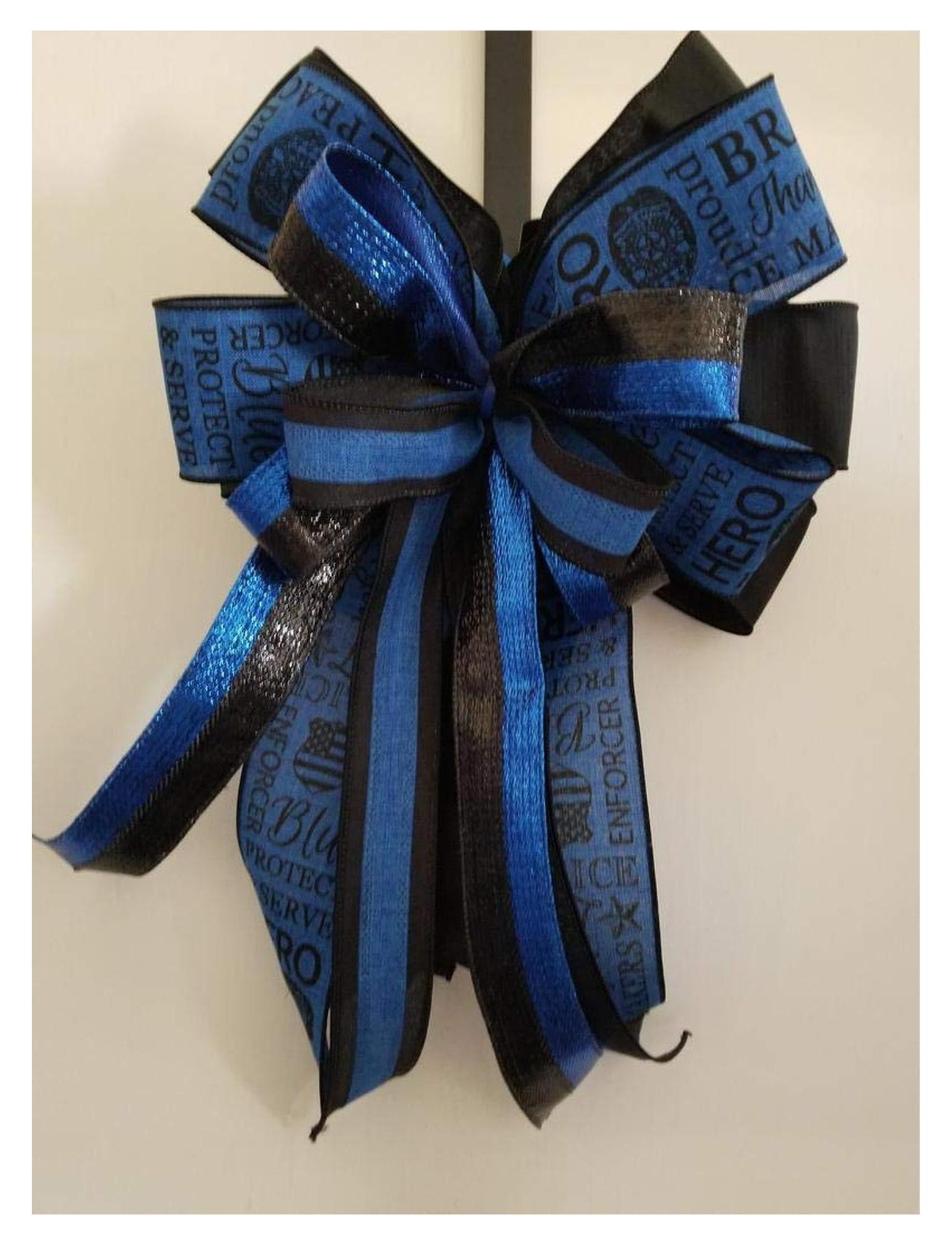 Support Wreath bow, Law enforcement wreath bow - Walmart.com