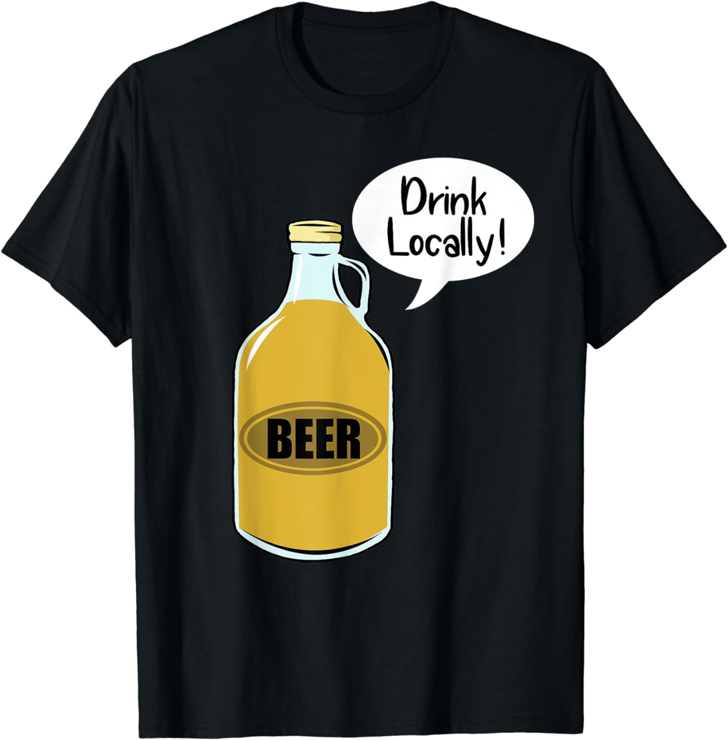 Support Your Local Brewery TShirt - Drink Local Beer - Walmart.com