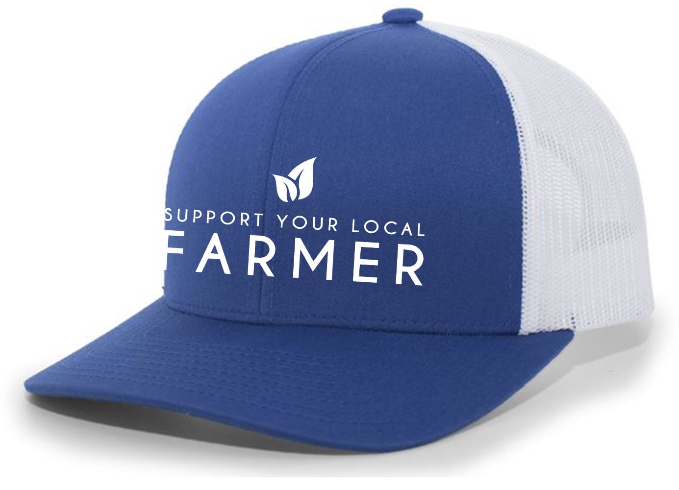 Support Your Local Farmers Farm to Table Mens Embroidered Mesh Back ...