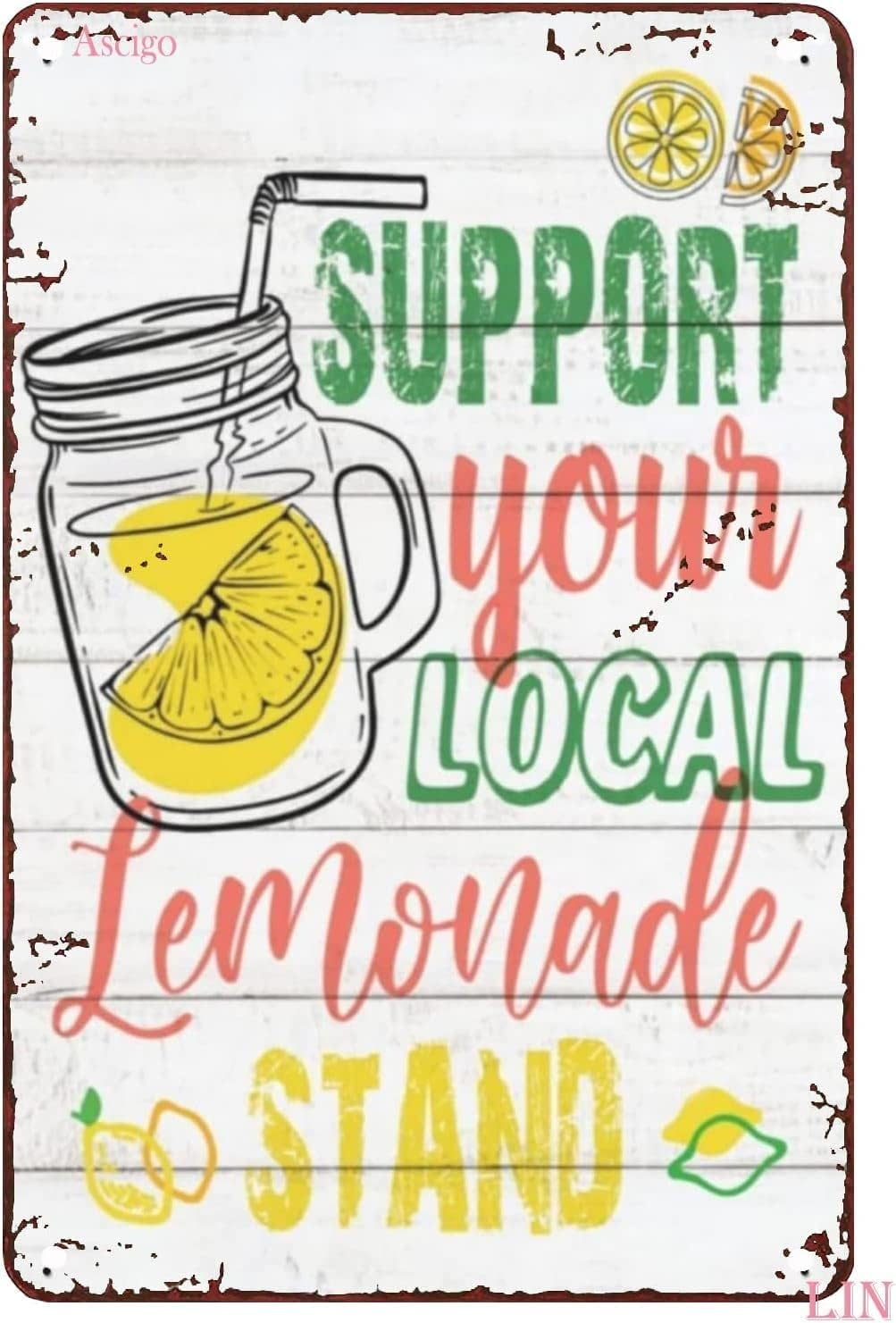 Support Your Local Lemonade Stand Signs- Exquisite Wall Art Decor ...