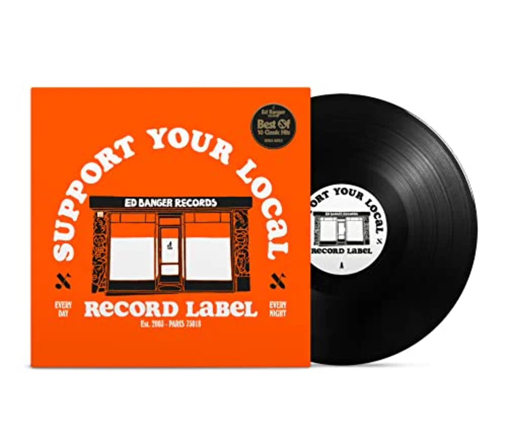 Support Your Local Record Label (Best Of Ed Banger Records) [LP] [Vinyl ...
