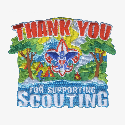 Supporting Scouting Activity Embroidered Patch - ClassB - Walmart.com