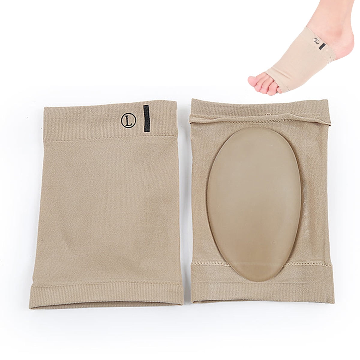 Supportive Arch Sleeve for Flat Feet, Breathable Compression Arch ...