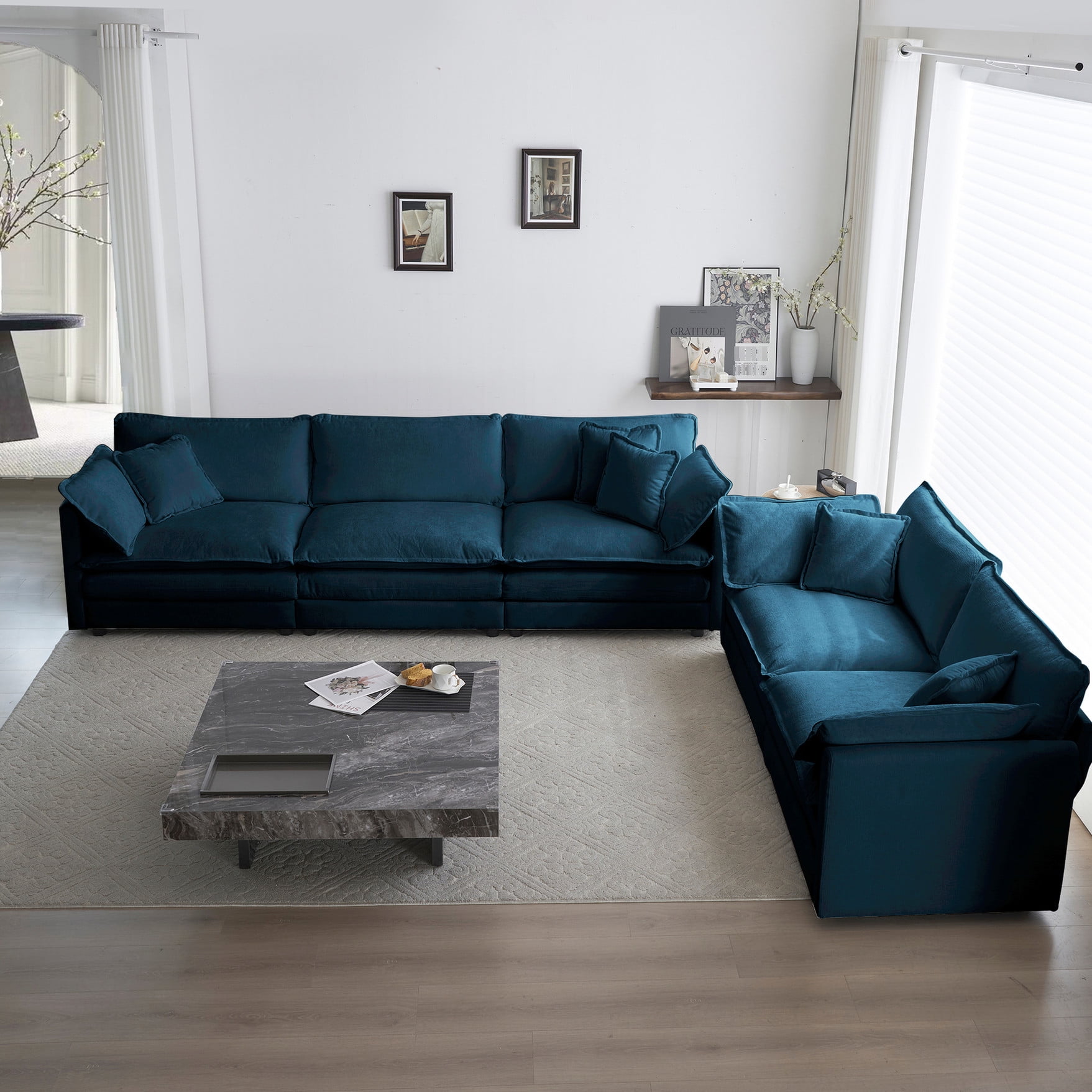 Breathable Material, Supportive Body - Sofa Set for Comfortable Home ...