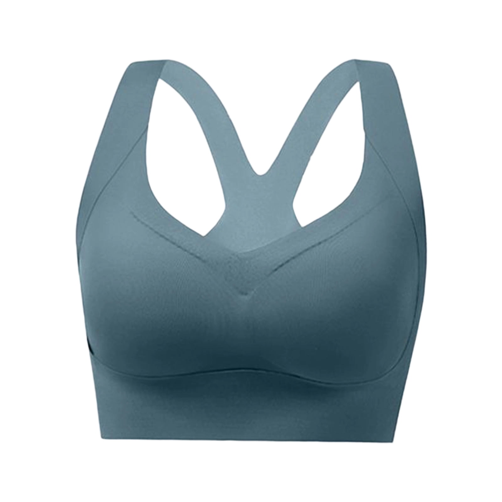 Supportive Sports Bra For Big Breasts Reducing Visual Bulk Vest ...