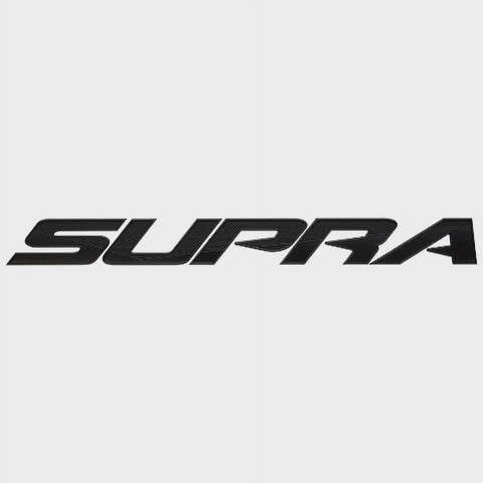 Supra Boat Raised Logo Decal Emblem 115131 | Hardened Plastic Black ...