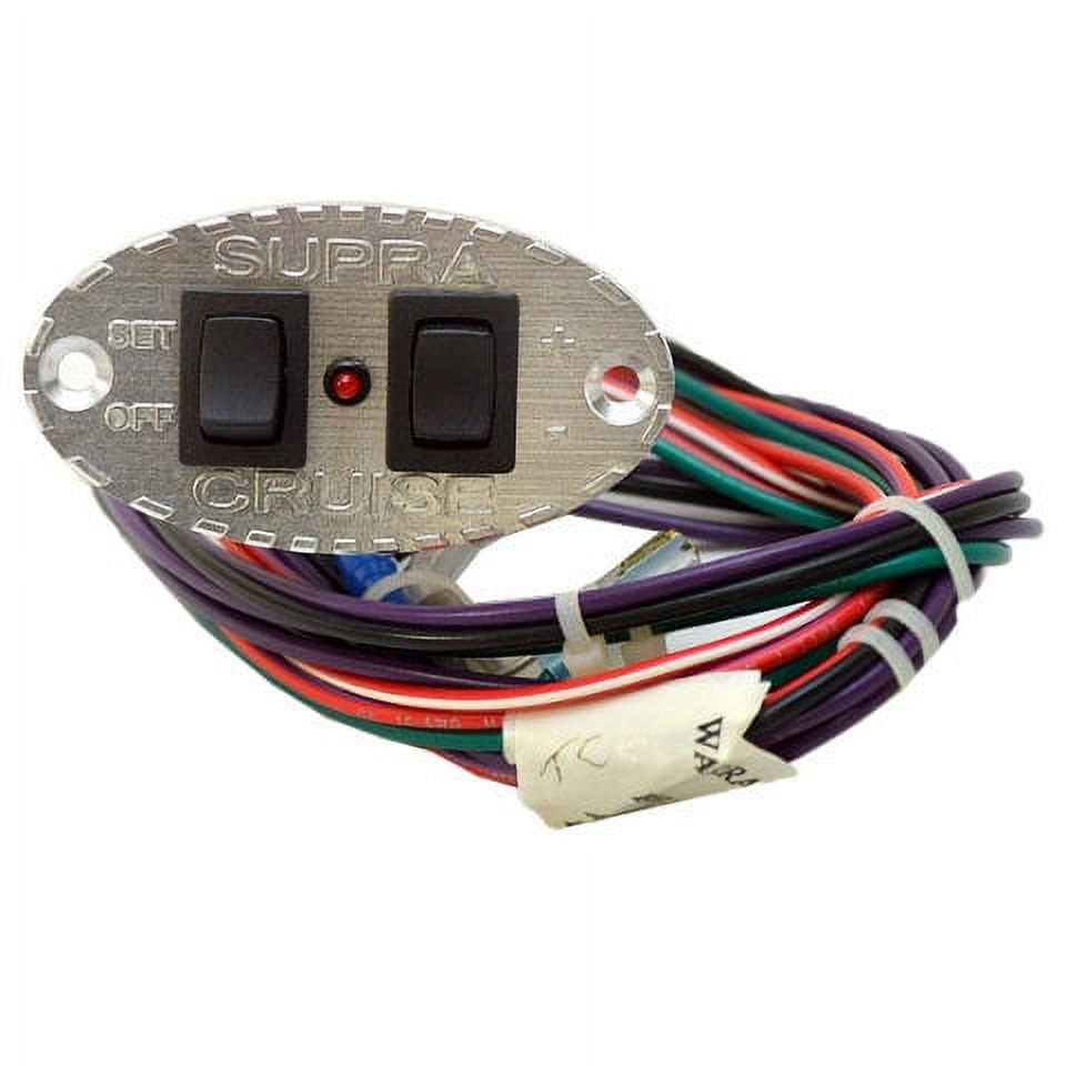 Supra Cruise 106249 Silver Plastic 3 x 1 3/4 Boat Rocker Switch Panel ...