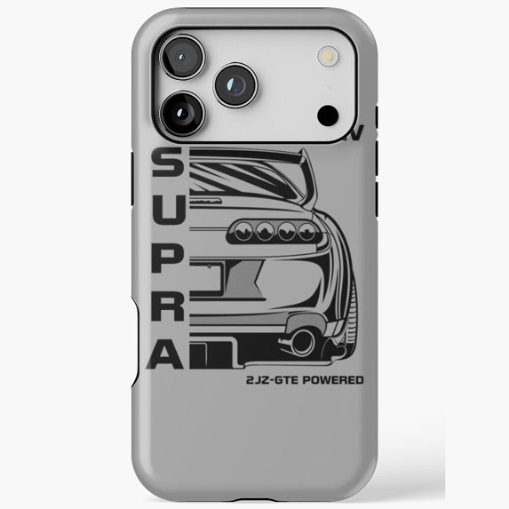 Supra MKIV A80 JDM Sports Car iPhone Case 17 through 11 Pro Max ...