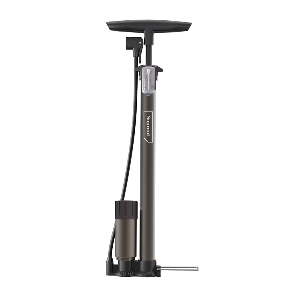 Supraid Bicycle Pumps, Black, Bike Pump Portable, Bicycle Ergonomic ...