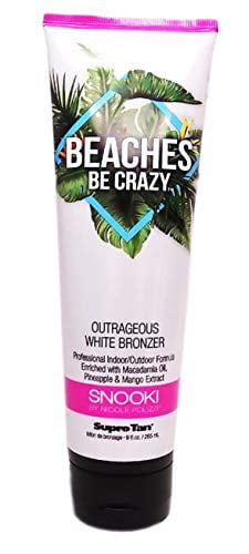 Supre SNOOKI BEACHES BE CRAZY Outrageous White Bronzer, 9 ounces ...