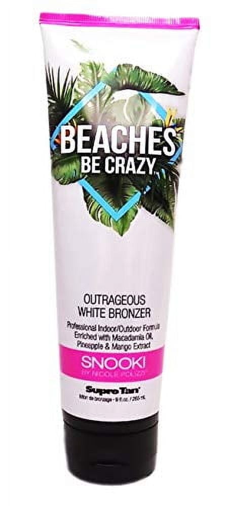 Supre SNOOKI BEACHES BE CRAZY Outrageous White Bronzer, 9 ounces ...