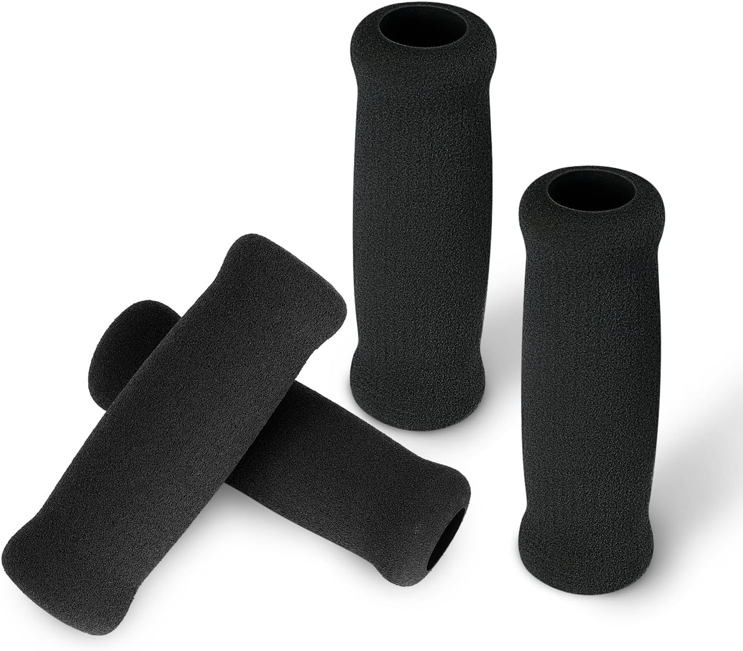 SupreGear 4PK Cane Grips, Foam Replacement for Walking & Offset Canes ...
