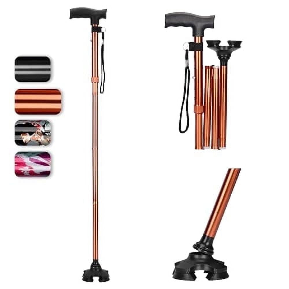 SupreGear Folding Cane for Adults and Seniors, Adjustable Aluminum ...