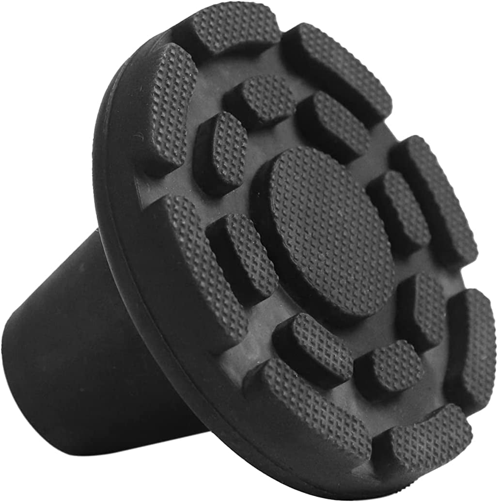 SupreGear Rubber Cane Tips 3/4 inch Heavy Duty Widen Base for Seniors ...