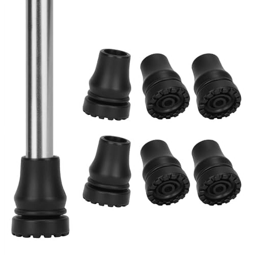 SupreGear Rubber Cane Tips, 4/6/8 Pcs, 5/8 " Heavy Duty Anti-Slip ...