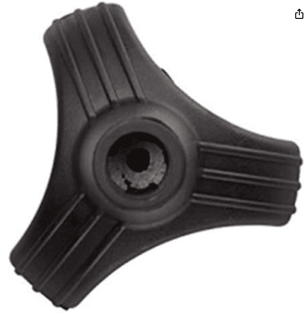 SupreGear Tripod Cane Tip, Glow in the Dark Rubber Tip for 3/4" Canes ...