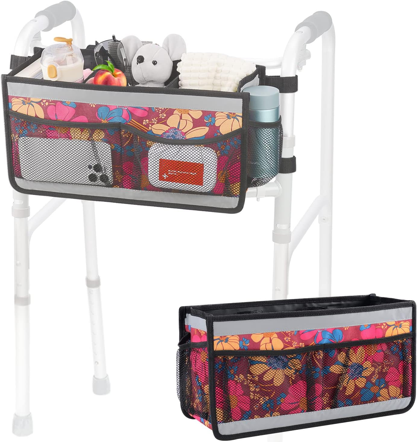SupreGear Walker Organizer Basket, Attachable, Large Capacity for ...
