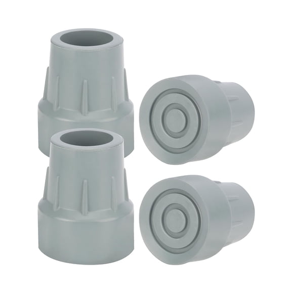 SupreGear, Walking Cane Tips, 1 inch, Heavy Duty Rubber Caps 4-pack ...