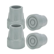 Equate Rubber Quad Cane Tips, Black, 4 Count HSA/FSA Eligible - Walmart.com