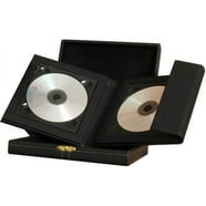 C-Line CD/DVD Refillable D-Ring Binder Kit, Holds 80 Discs, Black ...