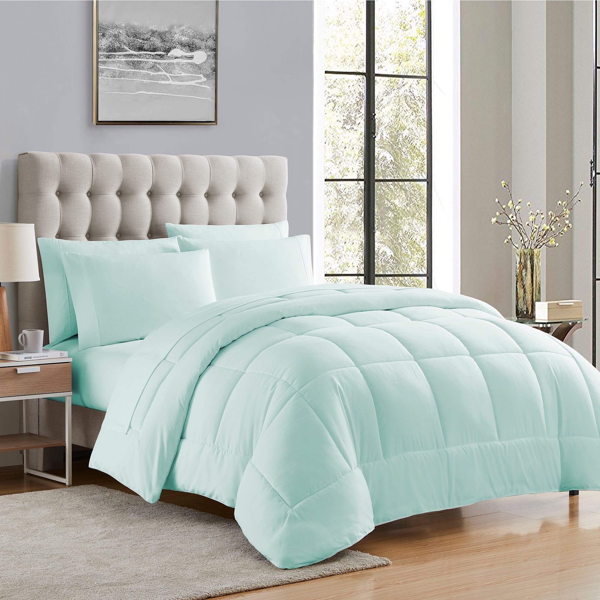 Free Shipping! Supreme 7 Piece Bed-In-A-Bag Down Alternative Comforter ...
