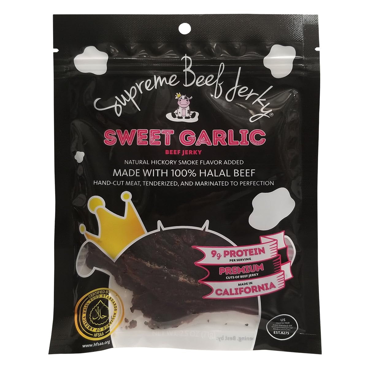 Supreme Beef Jerky, Halal DPF11 Beef Jerky, Zabiha Halal Certified Beef ...