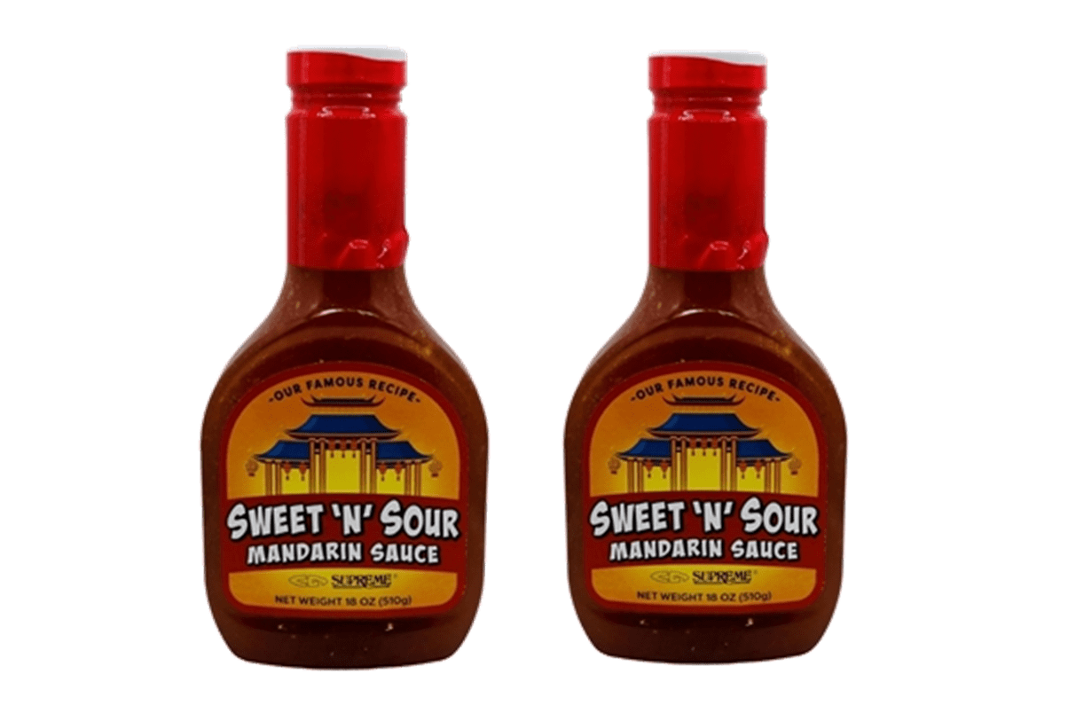Supreme Brand Sweet & Sour Mandarin Sauce, 2-Pack 18 fl. oz. Bottles ...