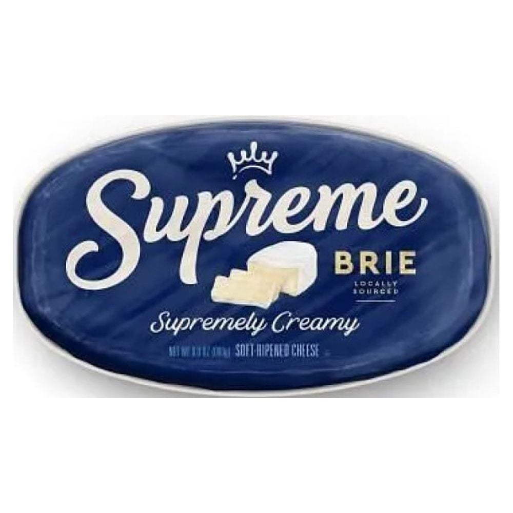 Supreme Brie Mini Oval Wheel, Creamy Rich Taste, 7 oz, 6 Pack - Walmart.com