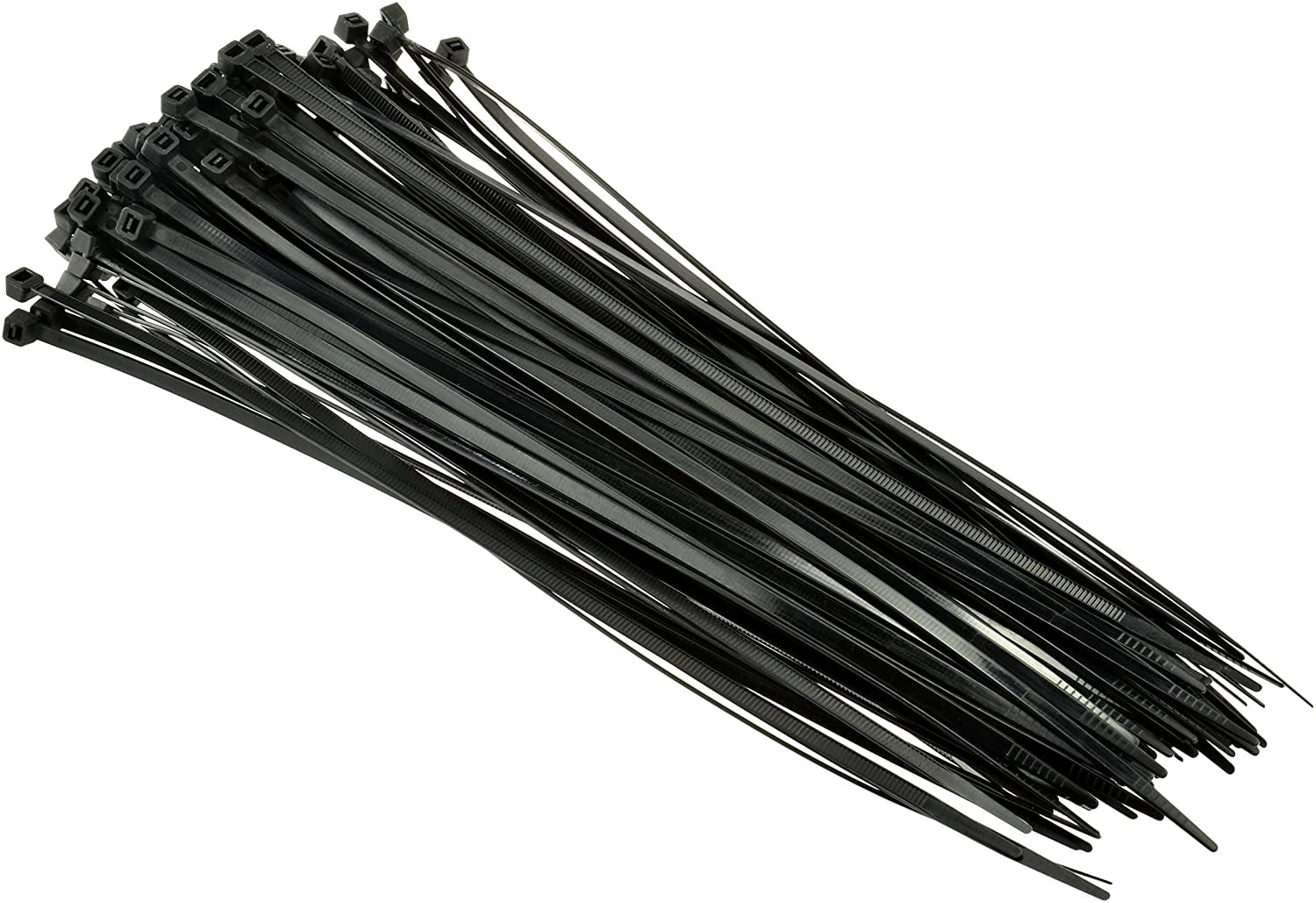 Supreme Cable Ties Heat Stabilized Black UV Nylon Cable Zip Ties [Pack ...