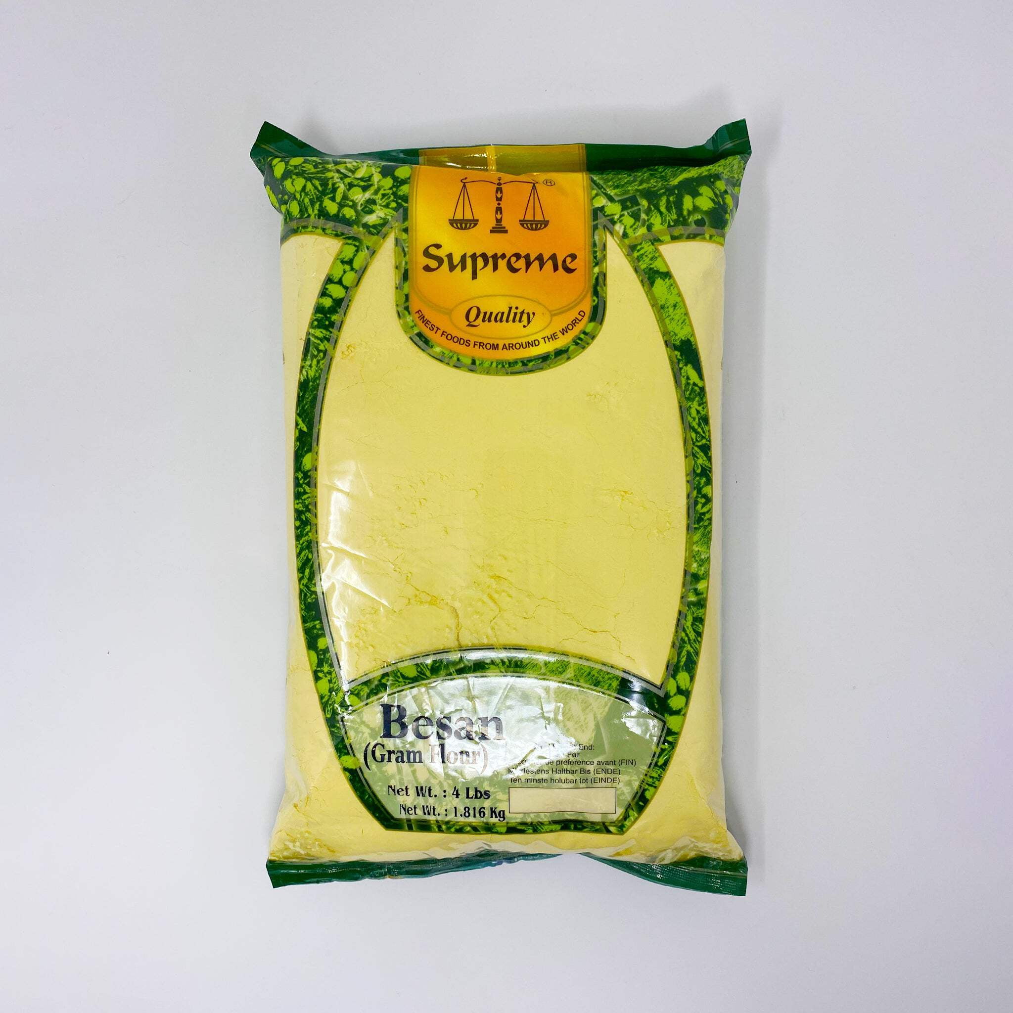 Supreme Chickpeas flour Besan 4-2-lb - Walmart.com